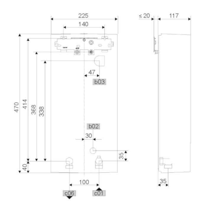 Stiebel Eltron DHB 21 ST (227609) - Pumpenkiste